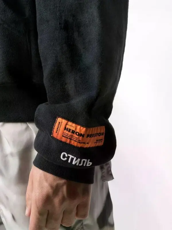 Heron Preston Logo Print Hoodie
