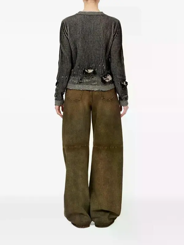 MAISON MARGIELA Distressed-effect Knitted Jumper