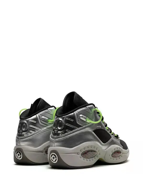 REEBOK X Minions Question Mid Gru Sneakers - Silver