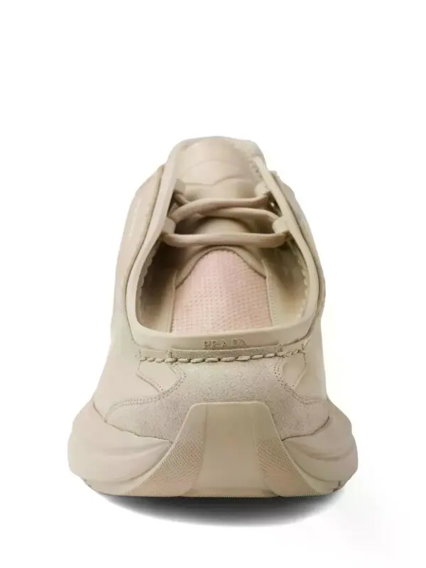 Prada Systeme Leather Sneakers