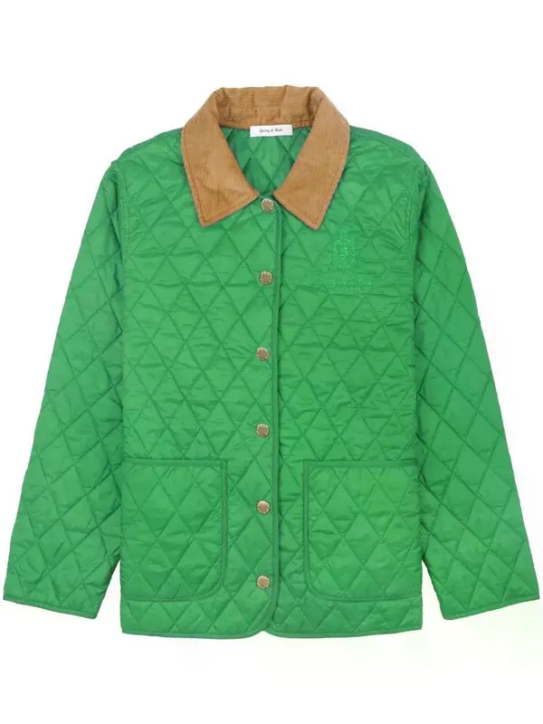 Sporty & Rich Vendome Quilted Jacket