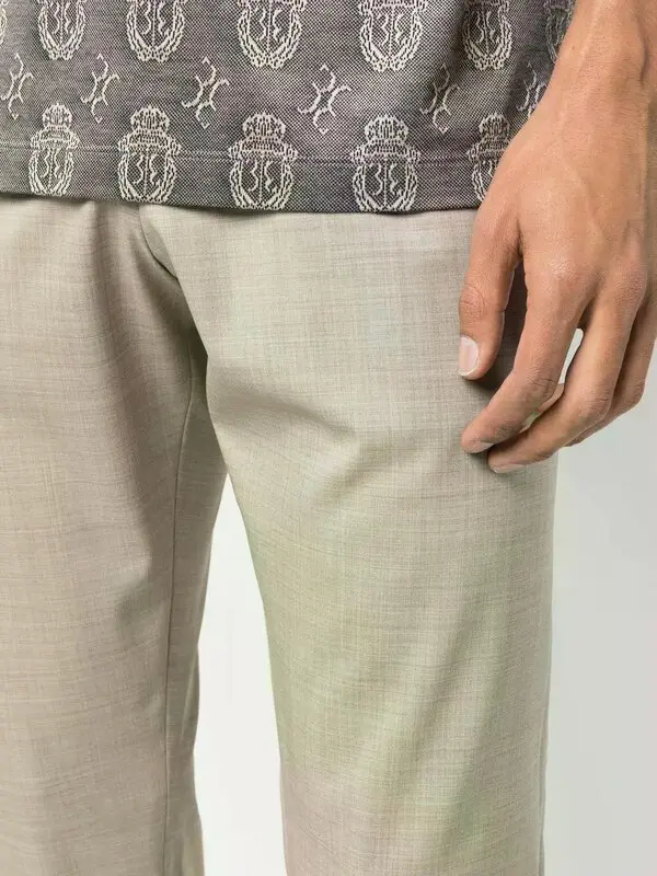 BILLIONAIRE Jogging Drawstring Wool Trousers