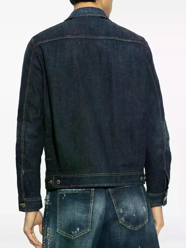 Dsquared2 Logo-patch Denim Jacket