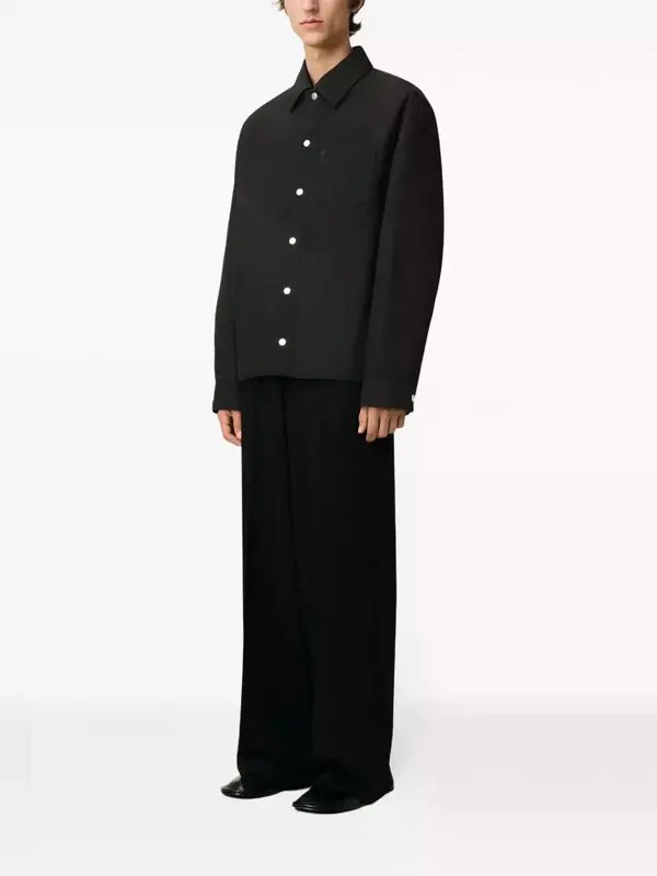 AMI Paris De Coeur Padded Overshirt