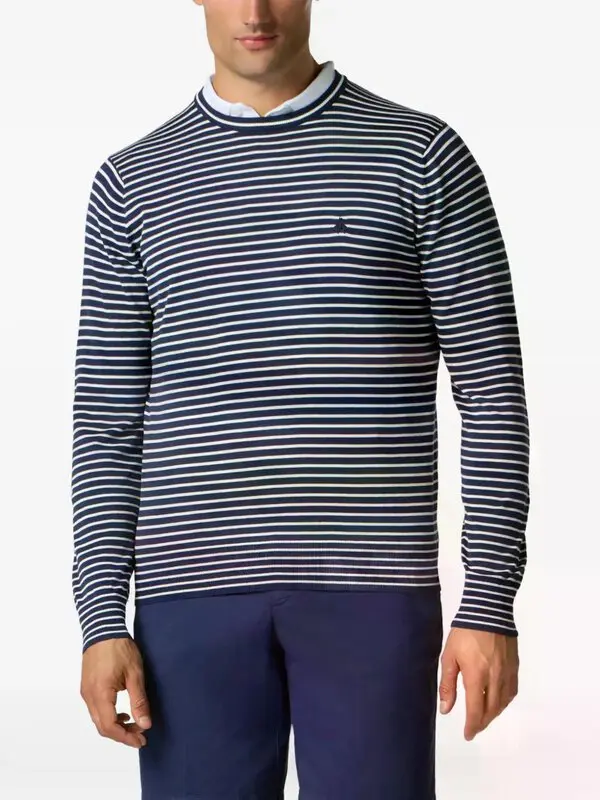 Brooks Brothers Striped Sweatshirt