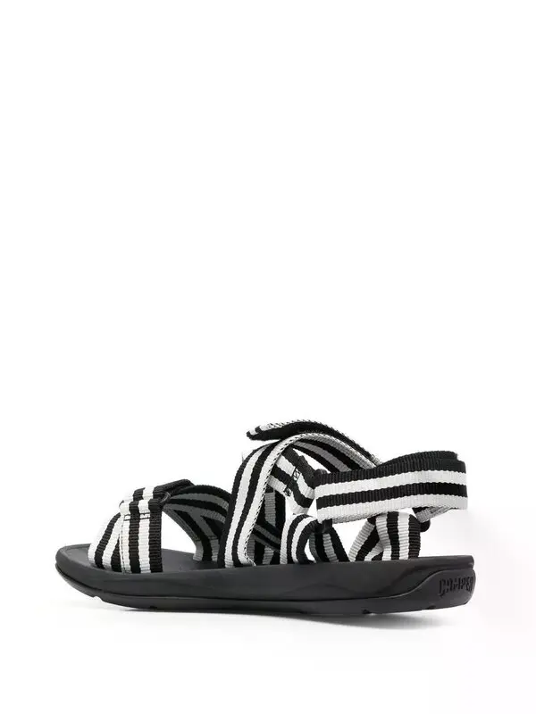 Camper Match Striped Sandals