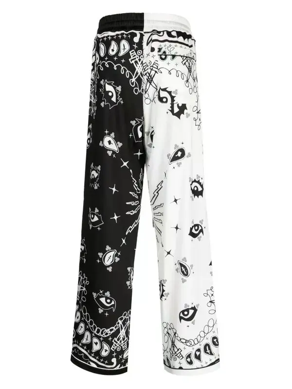 HACULLA. Paisley-print Straight-leg Trousers