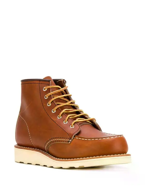 Red Wing Heritage Moc-toe Ankle Boots - Brown