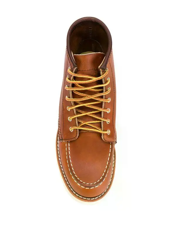 Red Wing Heritage Moc-toe Ankle Boots - Brown