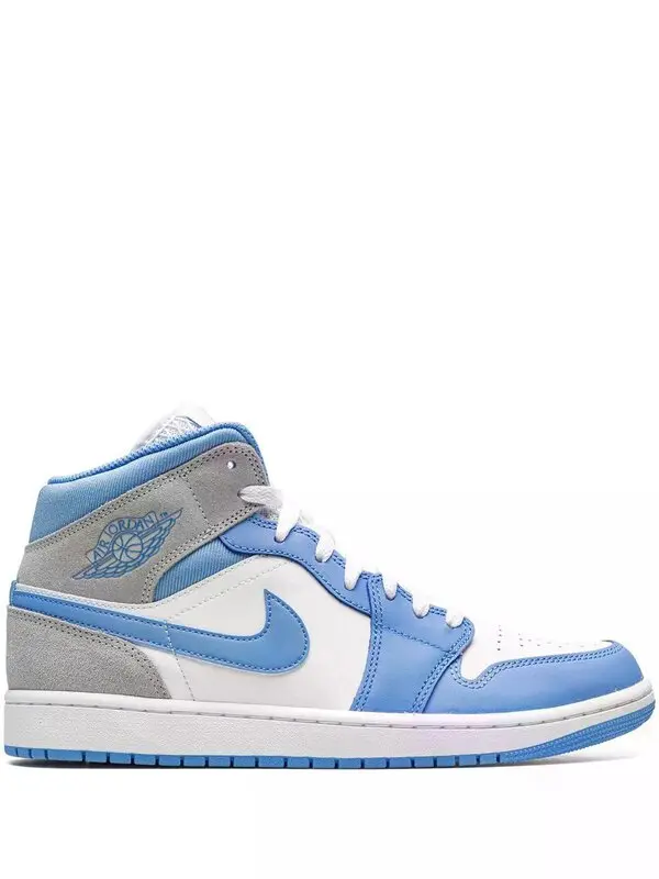 JORDAN 1 Mid Sneakers - Blue