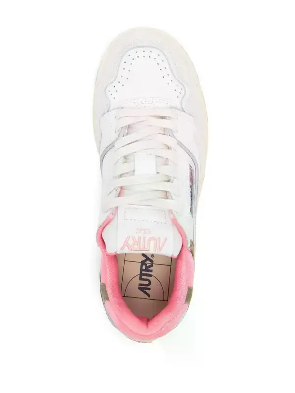 AUTRY Clc Logo-detail Sneakers - Neutrals