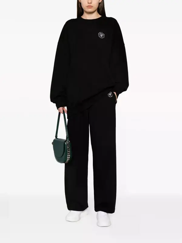Stella McCartney Logo-patch Cotton Sweatshirt