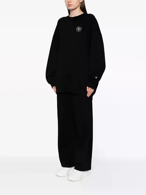 Stella McCartney Logo-patch Cotton Sweatshirt