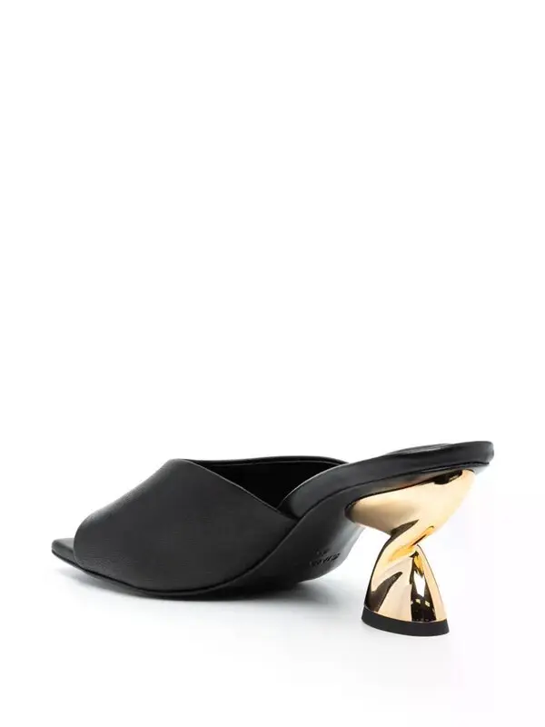 Simkhai Nixxi Leather Sandals