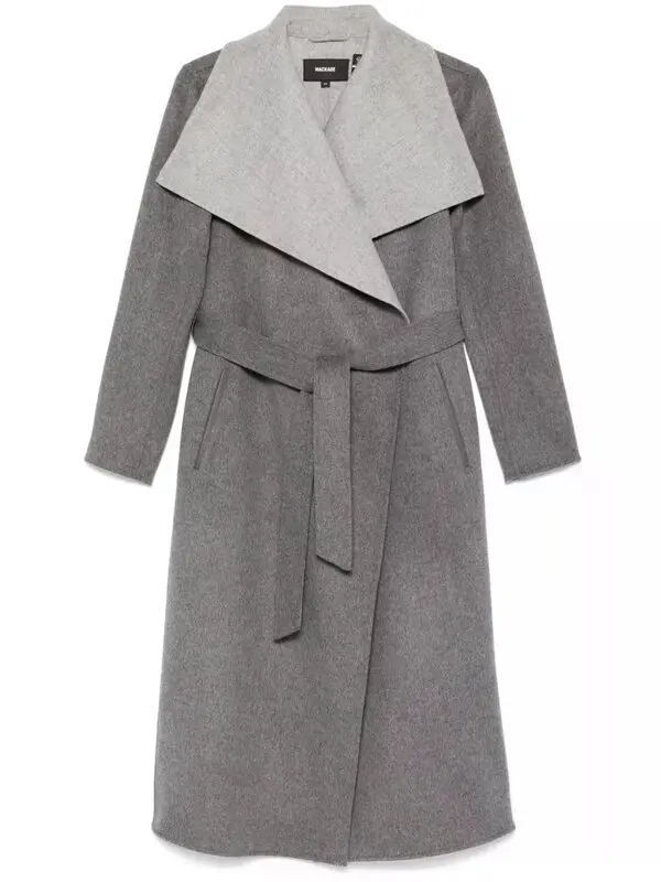 Mackage Mai-cn Wrap Coat - Grey