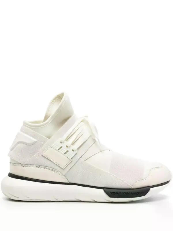 Y3 X Adidas Qasa High-top Sneakers - White