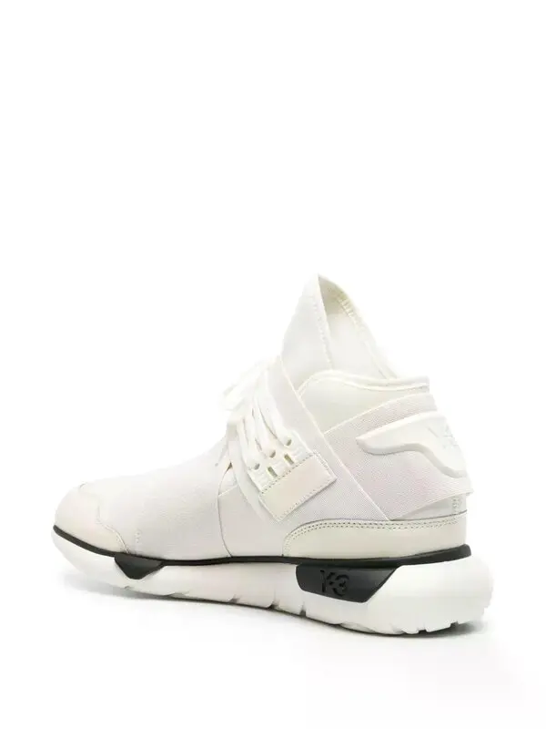Y3 X Adidas Qasa High-top Sneakers - White