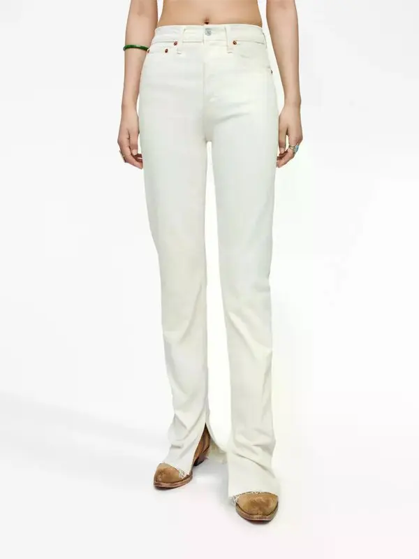 RE/DONE High-rise Skinny Boot Jeans
