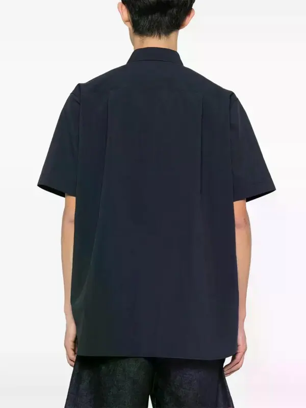 Sacai Zip-pocket Taffeta Shirt