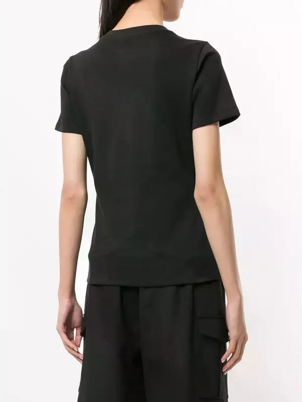 Goen.j Logo Patch T-shirt - Black