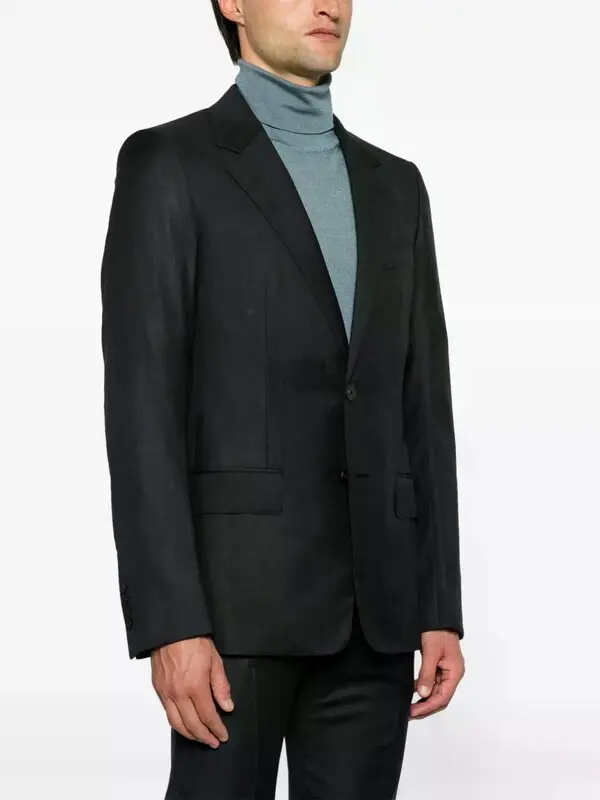 LANVIN Single-breasted Blazer - Grey