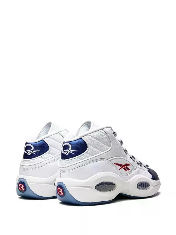REEBOK Question Mid Blue Toe Sneakers
