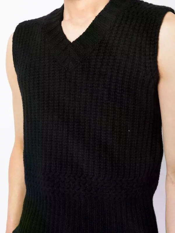 TRUSSARDI Sleeveless V-neck Jumper