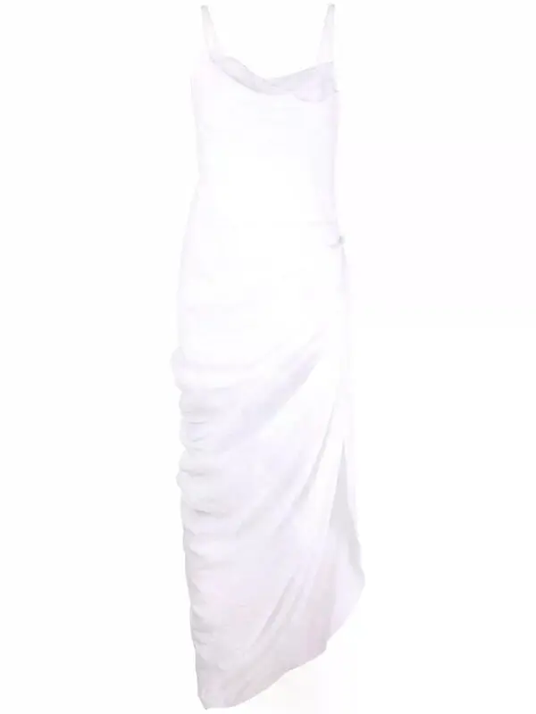 Jacquemus La Robe Saudade Longue Dress - White