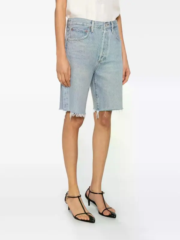AGOLDE 90's Denim Shorts - Blue