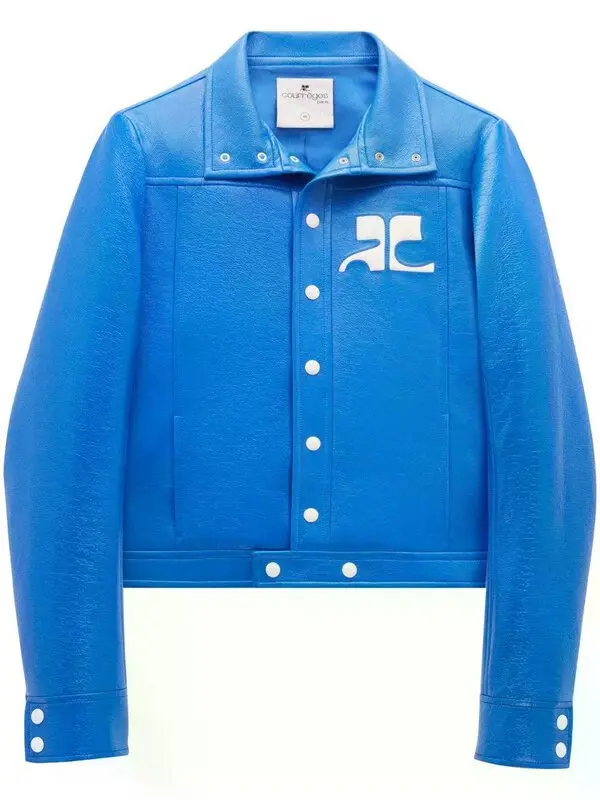 COURREGES Reedition Vinyl Jacket - Blue