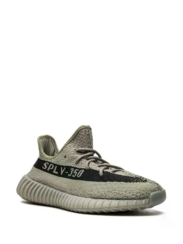 ADIDAS X YEEZY Yeezy 350 V2 Granite Sneakers - Green