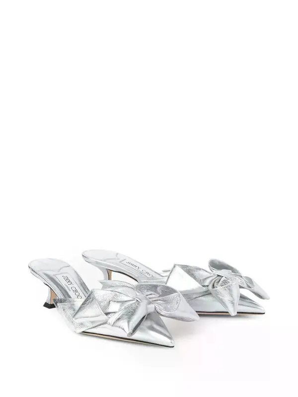 JIMMY CHOO 50mm Staz Mules
