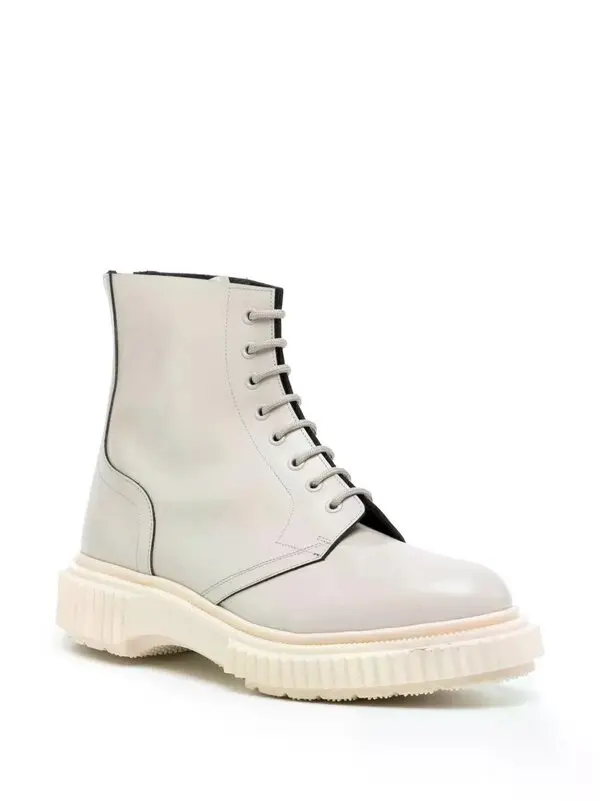 ADIEU PARIS X Undercover Type 196 Leather Ankle Boots