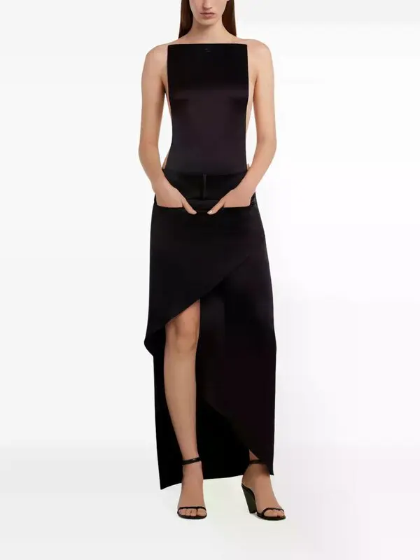 COURREGES Infinity Midi Skirt - Black