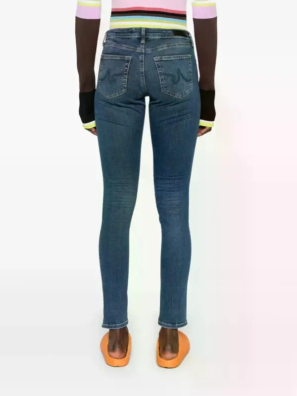 Ag Low-rise Super-skinny Jeans