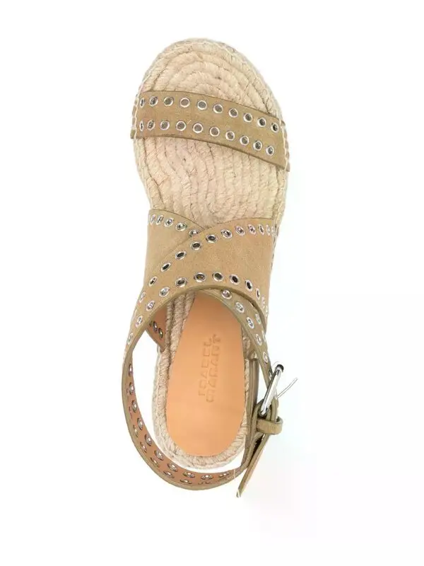 Isabel Marant Étoile Iriane 85mm Wedge Espadrilles