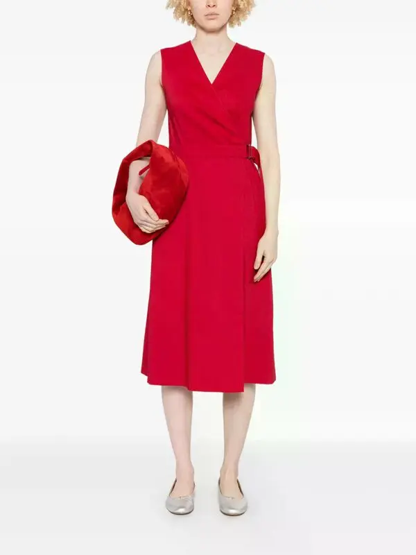 Theory A-line Midi Dress