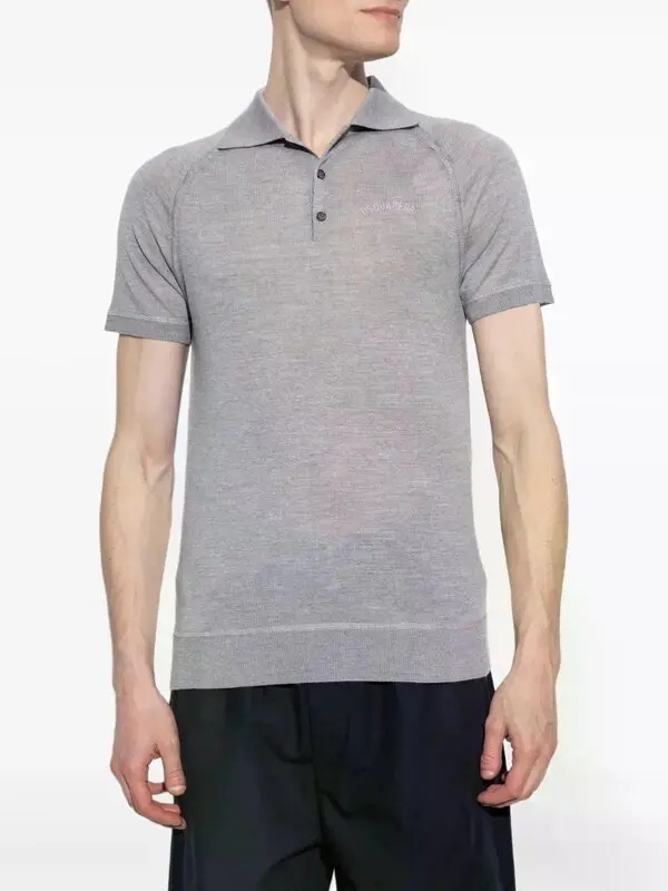 Dsquared2 Knitted Polo Shirt