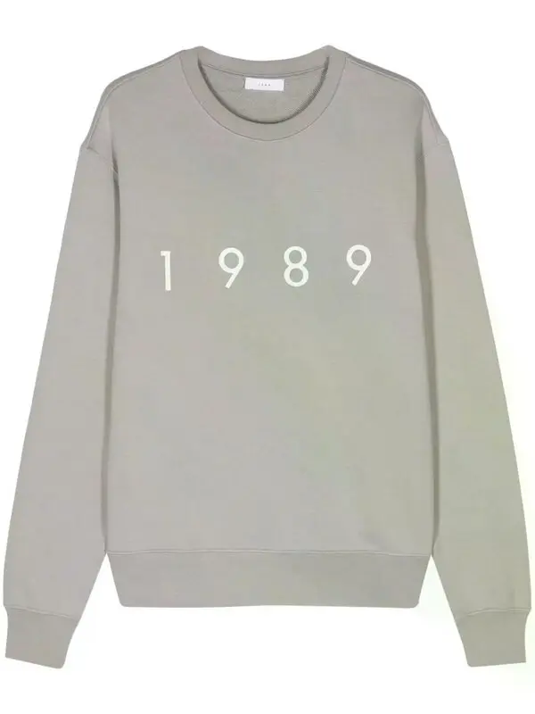 1989 STUDIO Logo-print Crewneck Sweatshirt
