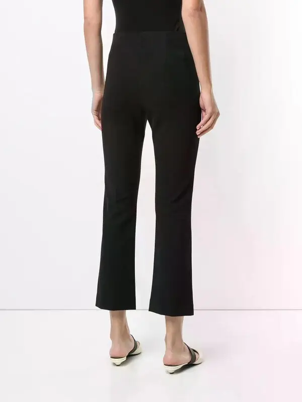 Vince High-waisted Cropped Trousers