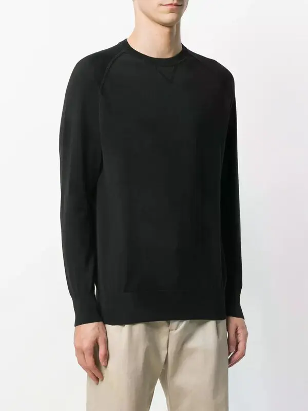 Aspesi Cotton Raglan Sweatshirt - Black