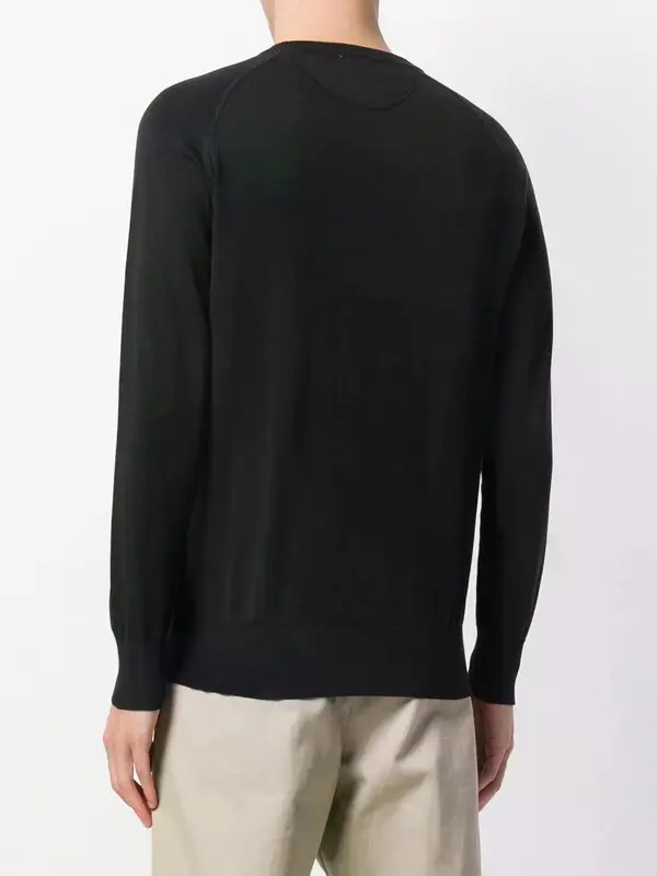 Aspesi Cotton Raglan Sweatshirt - Black