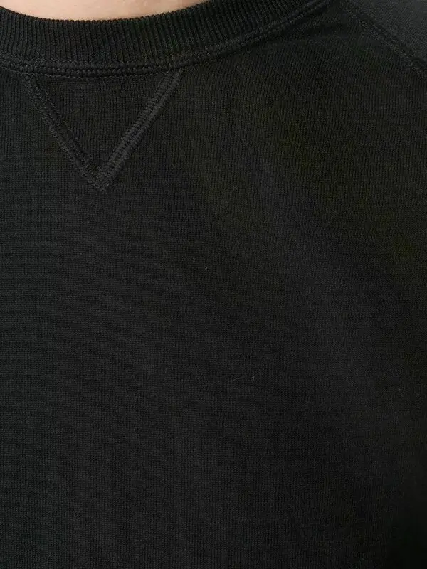Aspesi Cotton Raglan Sweatshirt - Black