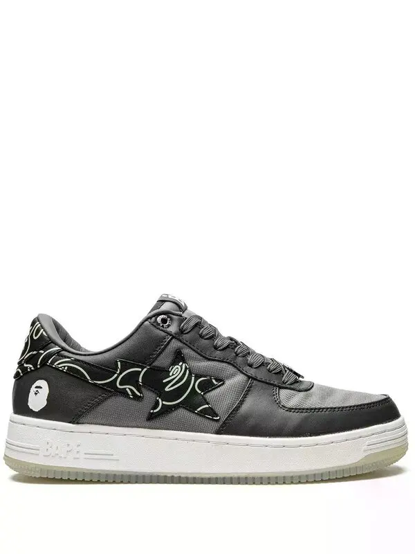 A BATHING APE Sta™ #1 M2 Charcoal Sneakers - Black
