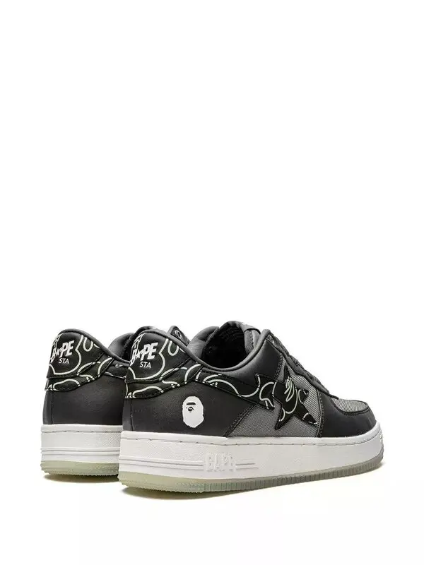 A BATHING APE Sta™ #1 M2 Charcoal Sneakers - Black