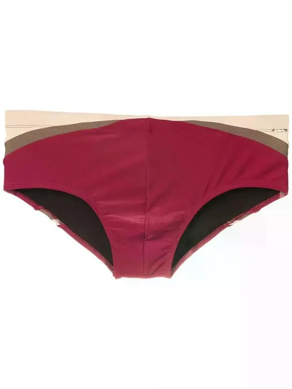 AMIR SLAMA Colour-block Swim Trunks - Multicolour