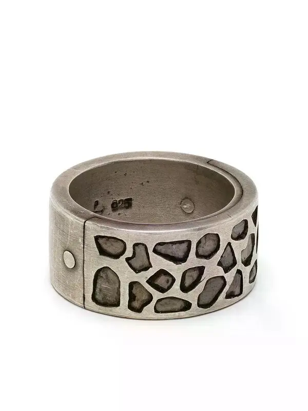 PARTS OF FOUR Sistema 12mm Ring - Silver
