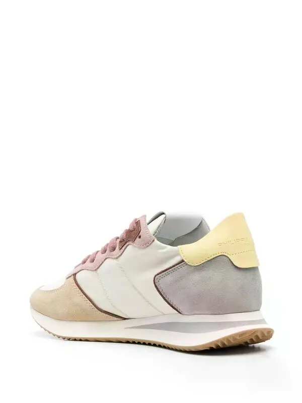 Philippe Model Tropez Low-top Leather Sneakers - Neutrals