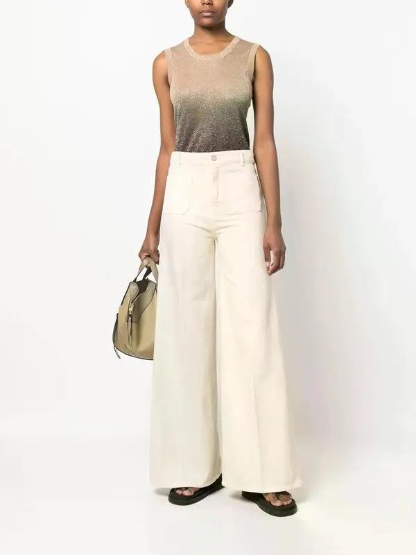 JOSEPH Wide-leg Denim Jeans