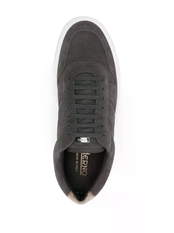 Herno Suede Lace-up Sneakers